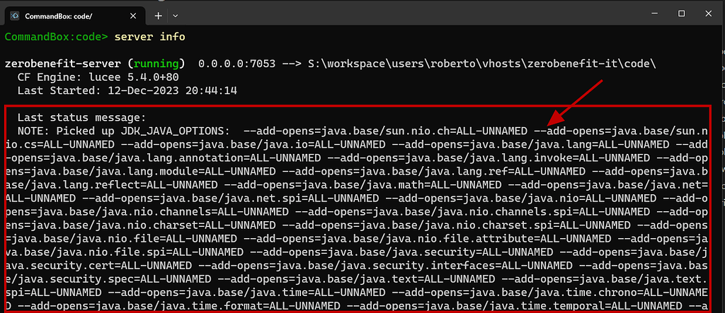Long Message On Cli Commandbox Cli Ortus Solutions Community